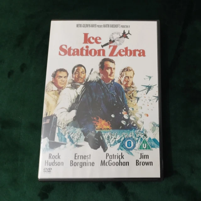 ICE STATION ZEBRA DVD (2005) Rock Hudson, Sturges , region 2 pal.uk £9. ...