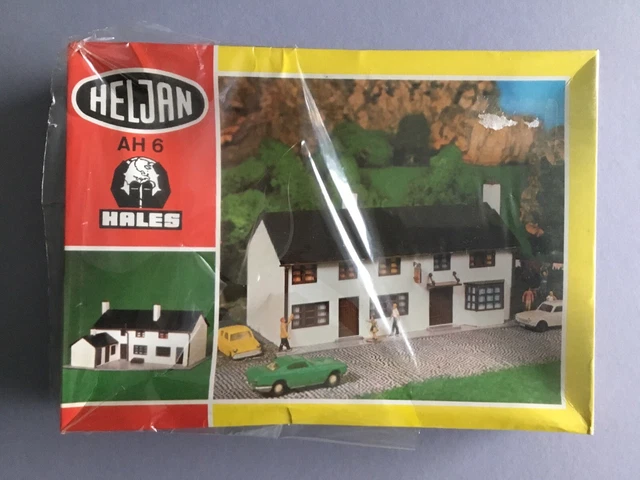 HELJAN AH6 HO Model Railway Kit Pub Hales £10.00 - PicClick UK