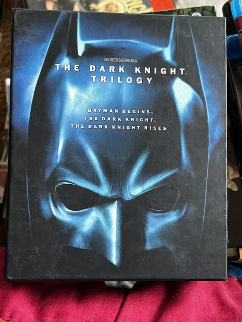 THE DARK KNIGHT Trilogy on Blu-Ray Box Set With The Art And Making Of ...