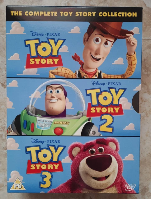 TOY STORY DISNEY Pixar 1-3 Dvd Box Set. The complete Toy Story ...