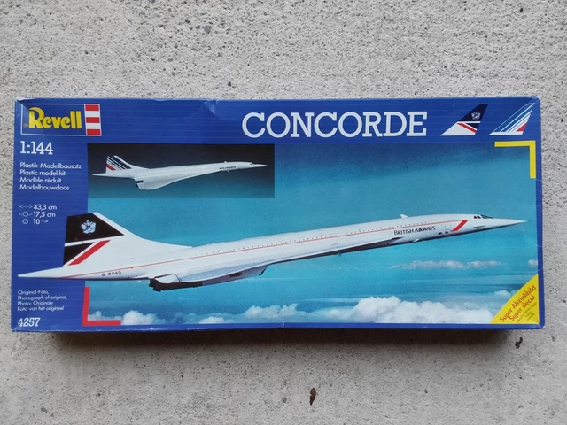 REVELL 1/144 SCALE Concorde Model Aircraft Kit £13.00 - PicClick UK