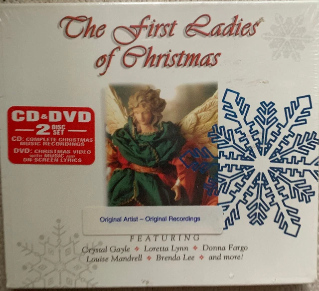 THE FIRST LADIES OF CHRISTMAS CD/DVD—,Loretta Lynn Crystal Gayle Donna ...