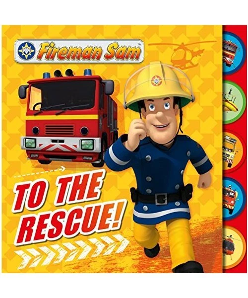 FIREMAN SAM: TO the Rescue! Tabbed Board Book EUR 18,66 - PicClick FR