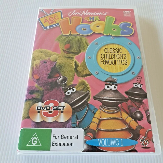 JIM HENSONS THE Hoobs Dvd Rare Muppets Henson 3 Disc Series Box Set Abc ...
