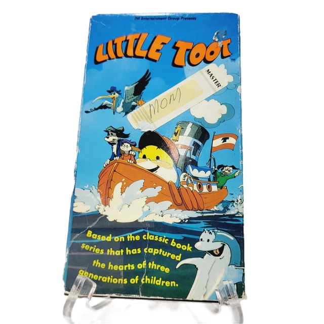 LITTLE TOOT VHS 1992 Animated Tugboat Strand Home Video Cartoon Classic ...