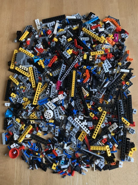 LEGO TECHNIC 1KG Bulk Axles, Pins, Connectors & Axles Bundle Technical ...
