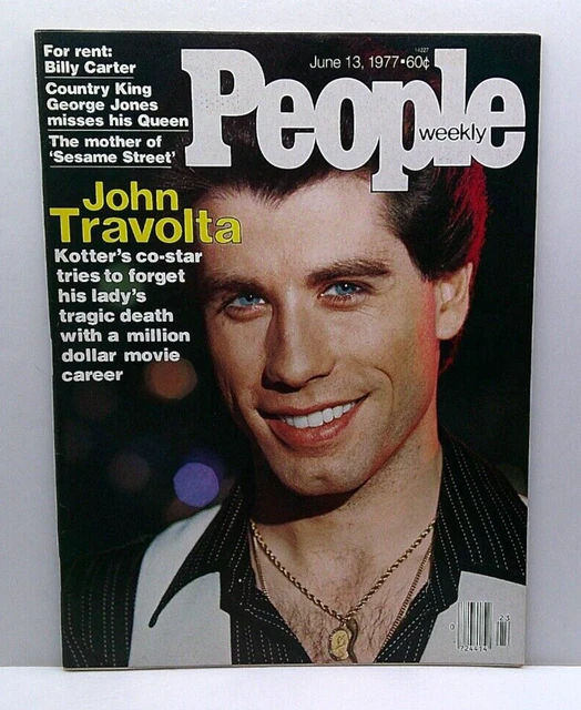 PEOPLE MAGAZINE VOL7 #23 June 13, 1977 John Travolta Sesame Street ...