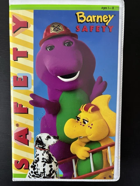 BARNEY - BARNEY Safety (VHS, 1995) White Tape $13.00 - PicClick CA