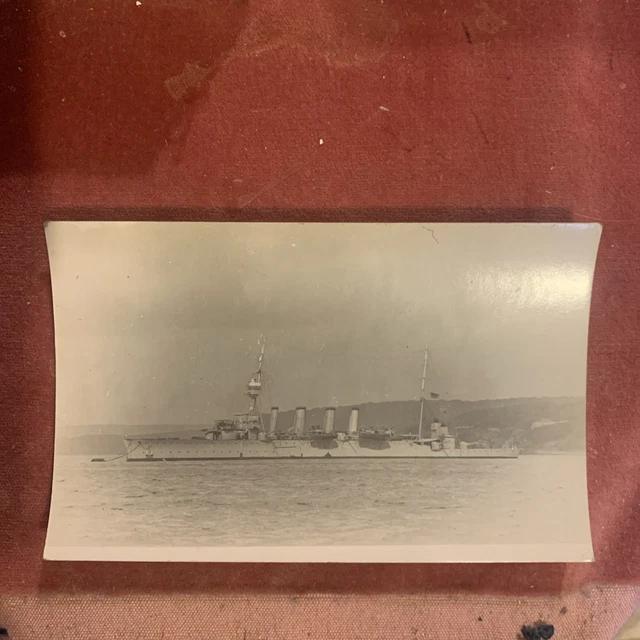 HMAS MELBOURNE WW1 Town class Cruiser. Royal Australian Navy. RP PC ...