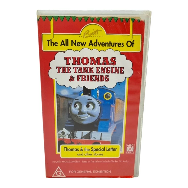THOMAS THE TANK Engine & Friends VHS Thomas And Stepney 1995 Video Tape ...