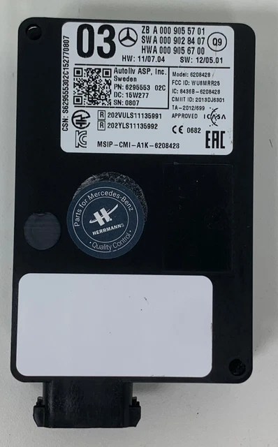 MERCEDES-BENZ SENSOR RADARSENSOR links A0009055701 EUR 389,00 - PicClick DE