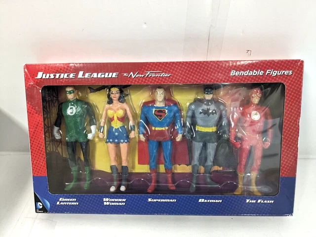 DC COMICS JUSTICE League The New Frontier Bendable Flash Batman parmi D ...