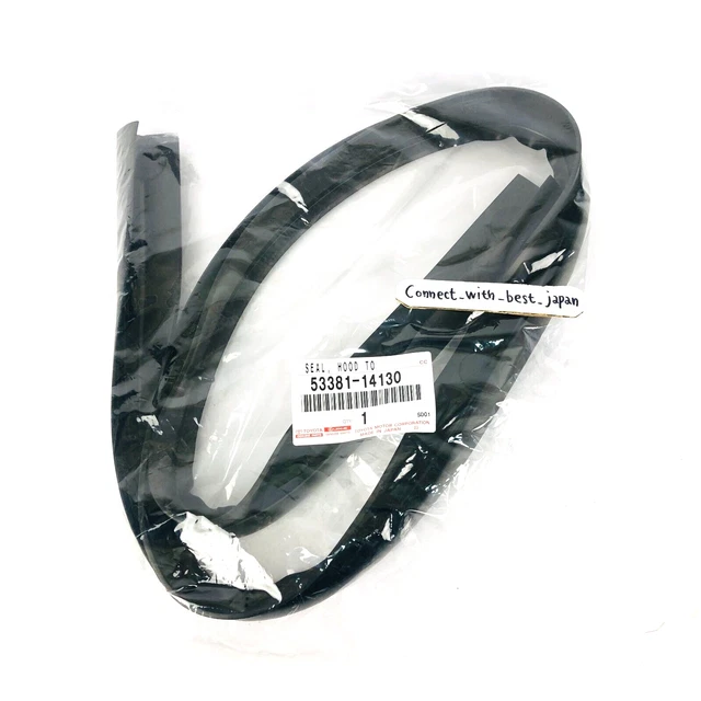 VÉRITABLE TOYOTA SUPRA Hood to Radiator Support Sceau OEM 53381 - 14130 ...