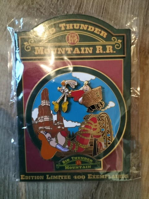 PIN DISNEYLAND PARIS Roger Rabbit Big Thunder Mountain El 400 EUR 100 ...