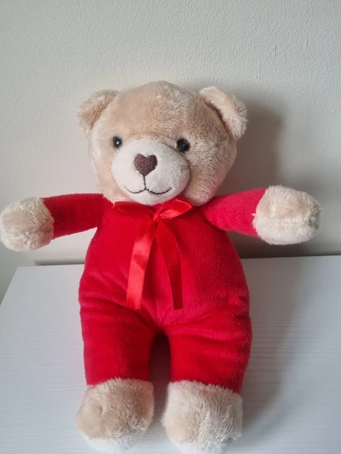RED BEAR FREEMASONS TLC Appeal Hospital PMS Soft Toy Plush Teddy Heart ...