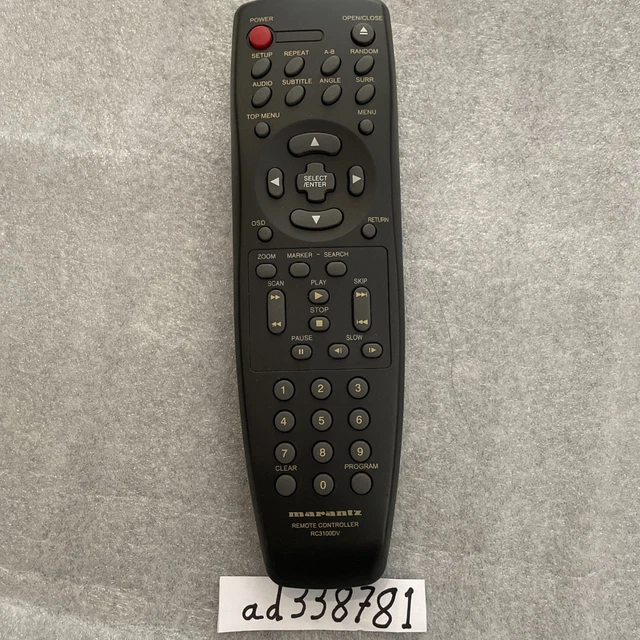 MARANTZ RC3100DV REMOTE Control Used Genuine Original Tested £16.32 ...