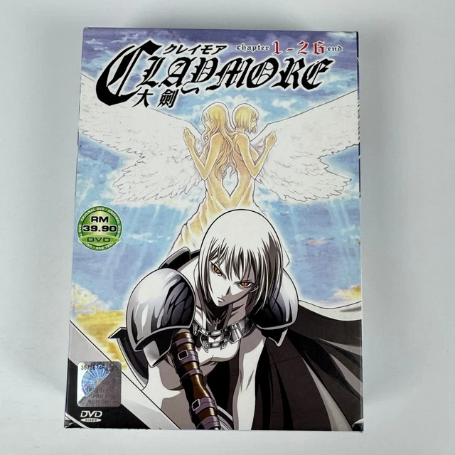 CLAYMORE - COMPLETE Episodes 1 to 26 (DVD 2007 3 discs) Anime Region ...