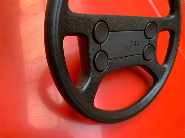 VW GOLF GTI Mk1 Genuine 4 Button Steering Wheel 171419091J Scirocco Mk2 ...
