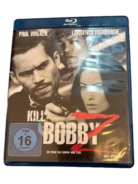 KILL BOBBY Z Blu-Ray Paul Walker Laurence Fishburne Actionfilm e-m-s ...