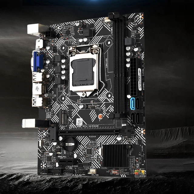 LGA-1155CPU MAINBOARD PCI Express 16X B75M-VH Desktop Motherboard DDR3*2 Memory £37.19 - PicClick UK