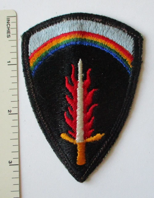 ORIGINAL WW2 US ARMY SHAEF SUPREME HQ ALLIED FORCES EUROPE PATCH Used ...