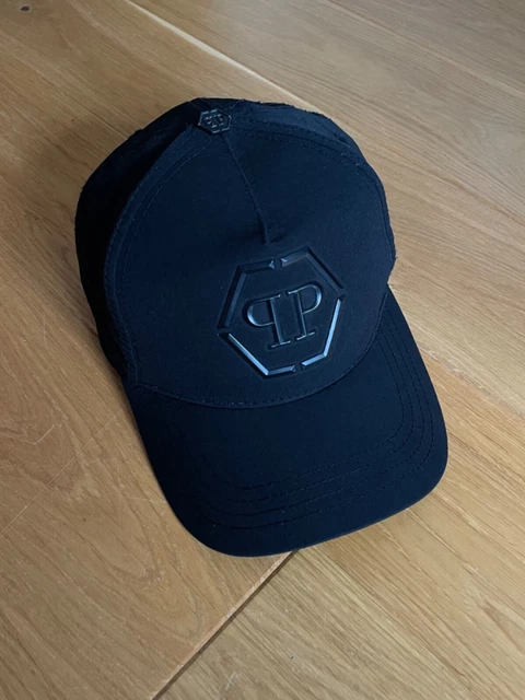 ARCHIVE PHILIPP PLEIN Baseball Sports Cap Hat Hexagon Mens Black Cap ...