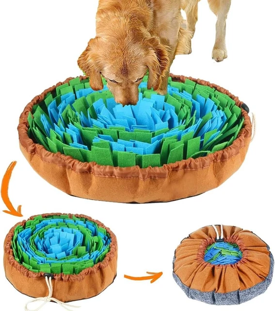 SNUFFLE MAT FOR Dogs,Interactive Dog Puzzle Toys for Boredom,Adjustable ...