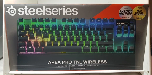 STEELSERIES APEX PRO TKL Wireless Mechanical Keyboard (64866) - FACTORY ...