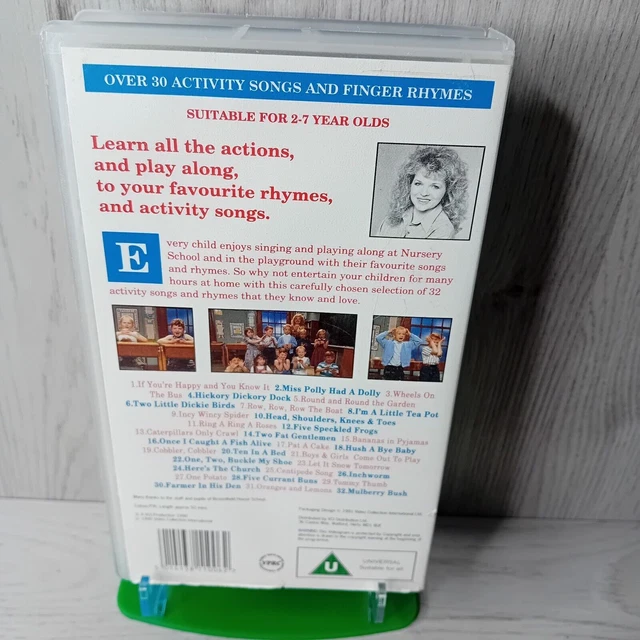 NURSERY PLAY RHYMES Elizabeth Watts Vhs - Rare Retro Video Tape £35.29 ...