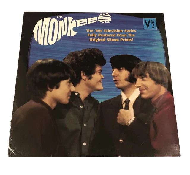 THE MONKEES VOL 2 TV Series Laserdisc LD Brand New Sealed Davy Jones ...