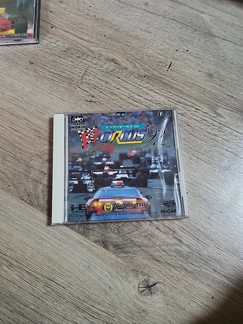 F1 CIRCUS 92 Nec Pcengine (Pce) Hucard Ntsc-Japan (Complete - Good Condition) EUR 20,00 ...