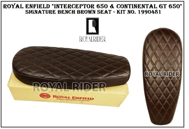 ROYAL ENFIELD &INTERCEPTOR 650 & Continental Gt 650" Signature Bench ...