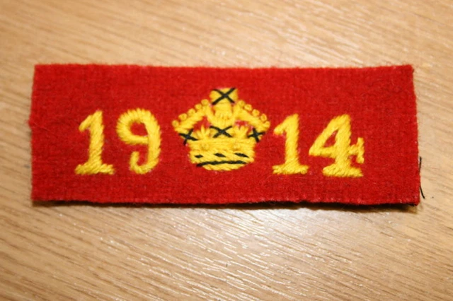 BRITISH WW1 WWI Boy Scout Army War Service Patch Badge 1914 Red £16.17 ...