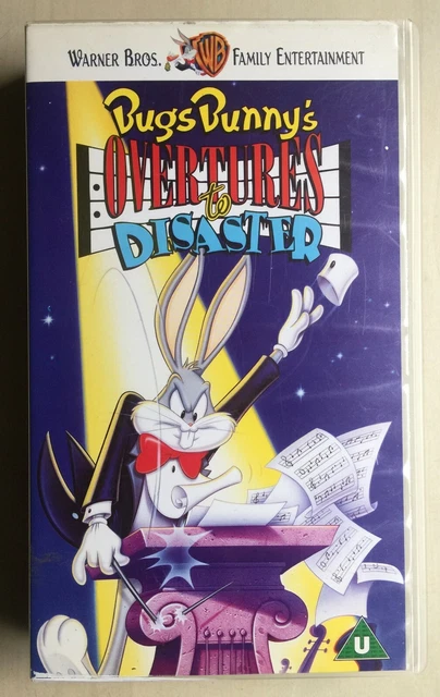BUGS BUNNY'S OVERTURES To Disaster - Vhs Video EUR 14,18 - PicClick IT