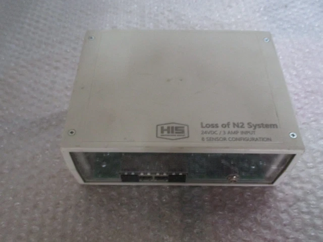 HIS LOSS OF N2 System 24VDC 3A INPUT 8 Sensor Configuration $400.00 ...
