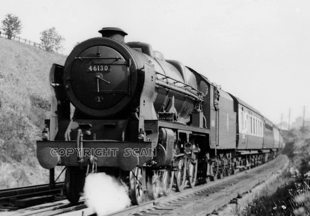 STEAM RAILWAY PHOTOGRAPH 46130 ‘THE WEST YORKSHIRE REGIMENT’ 52 £2.99 ...