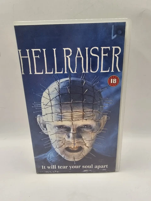 HELLRAISER VHS VIDEO - 1987 Clive Barker British 80s Classic Horror Rare £10.95 - PicClick UK