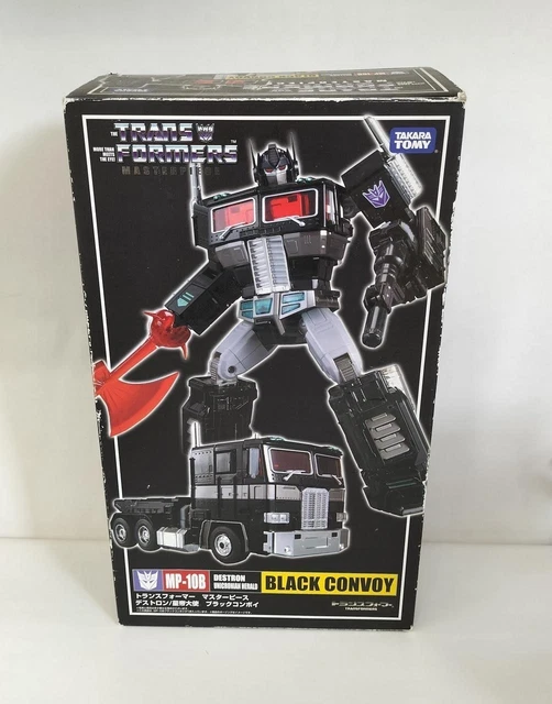 FIGURA TAKARA TOMY Transformers Masterpiece MP-10B Black Convoy Nemesis ...