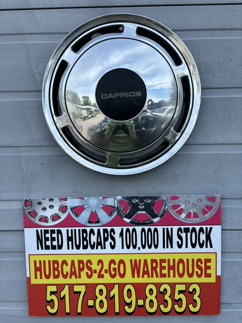 1986-92 CHEVROLET CAPRICE PoliceFull Moon 9c1 Hubcap Oem Used 1cap4dr ...