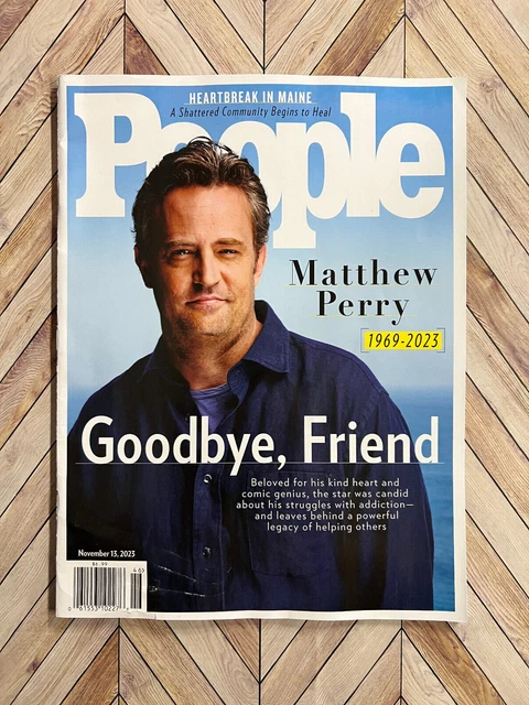 PEOPLE MAGAZINE - Nov. 2023 "Matthew Perry" 1969 - 2023 & More! £10.59 ...