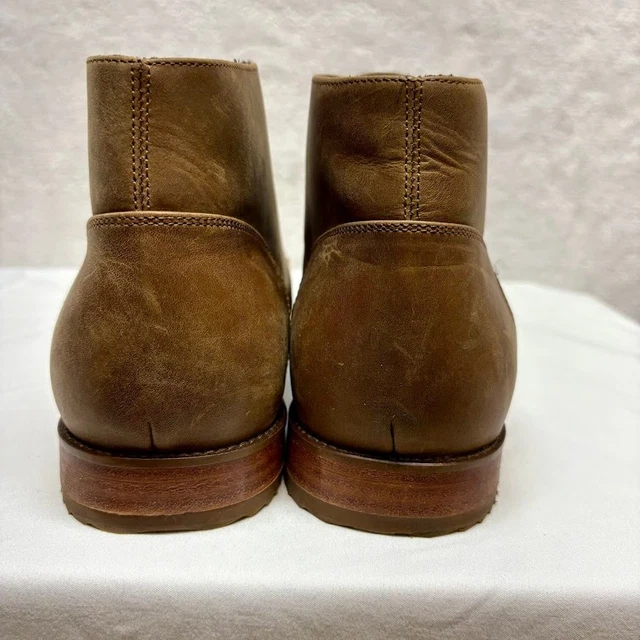 NISOLO DAYTRIPPER LEATHER Chukka Boots Tobacco Brown Mens Size 8.5 £53. ...