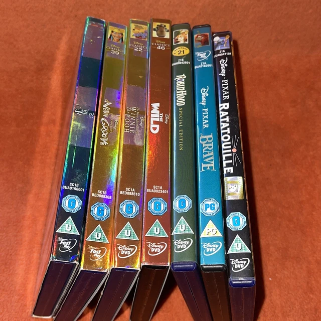 DISNEY DVD BUNDLE x7 Brave Little Mermaid The Wild Hercules EUR 11,52 ...