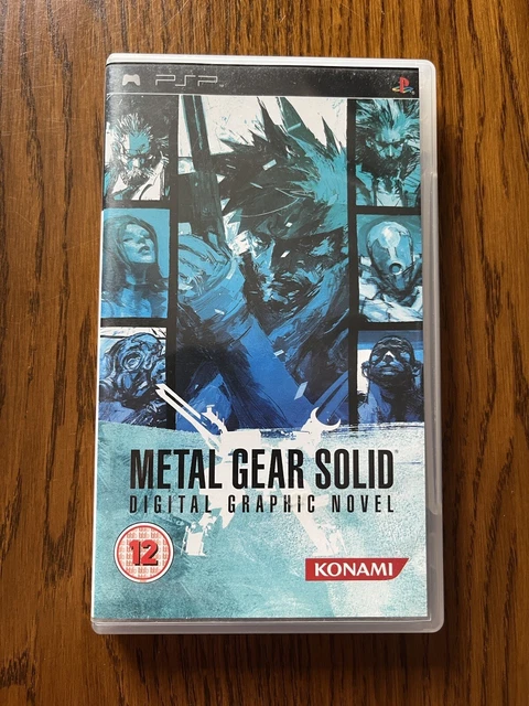 METAL GEAR SOLID Digital Graphic Novel - Complete - PSP - Ashley Wood ...