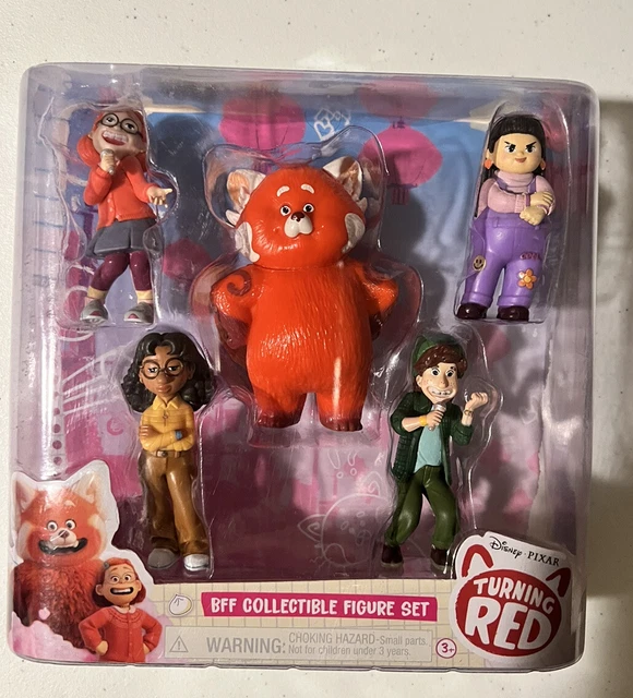 DISNEY PIXAR TURNING Red BFF Collectible Figure Complete Set of 5 NEW £ ...