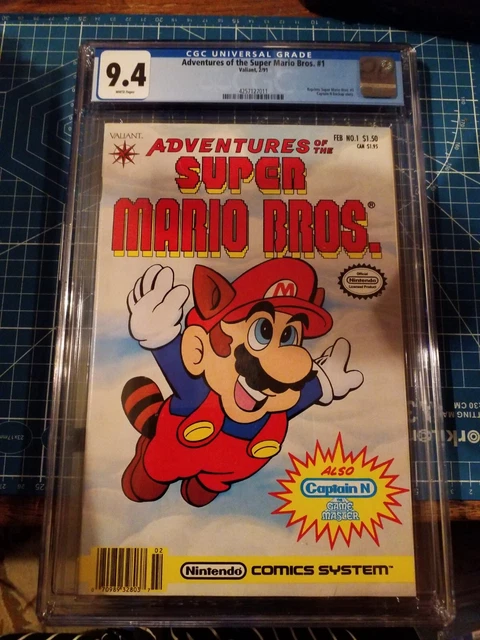 Adventures Of The Super Mario Bros Valiant Comics Cgc 94 St6 38 Eur 27772 Picclick Fr