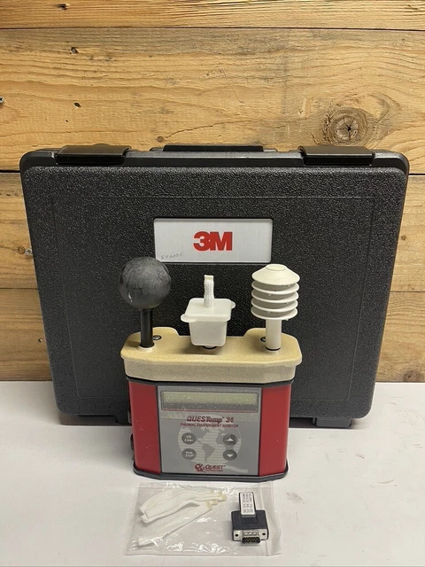 3M QUESTEMP° 34 Thermal Environmental Monitor $700.00 - PicClick