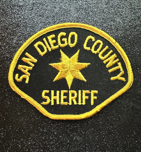 SAN DIEGO COUNTY Sheriff California (1st Issue) Shoulder Patch - Vintage £18.85 - PicClick UK