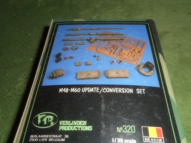 VERLINDEN 320, 1/35 M48-M60 Update/Conversion Set Resin Model Kit $19. ...