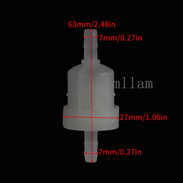 FUEL FILTER FOR Mercury-Mercruiser Outboard 2-Stroke 4 5HP 35-8M0157133 ...