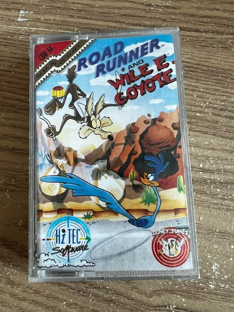ROAD RUNNER & Wile E Coyote - Commodore 64 - C64 Tape Game - FAST FREE ...